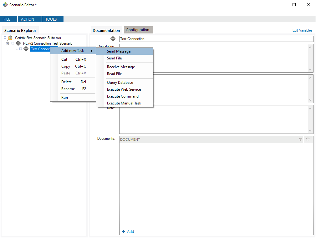 Getting Started with Caristix Test - Caristix